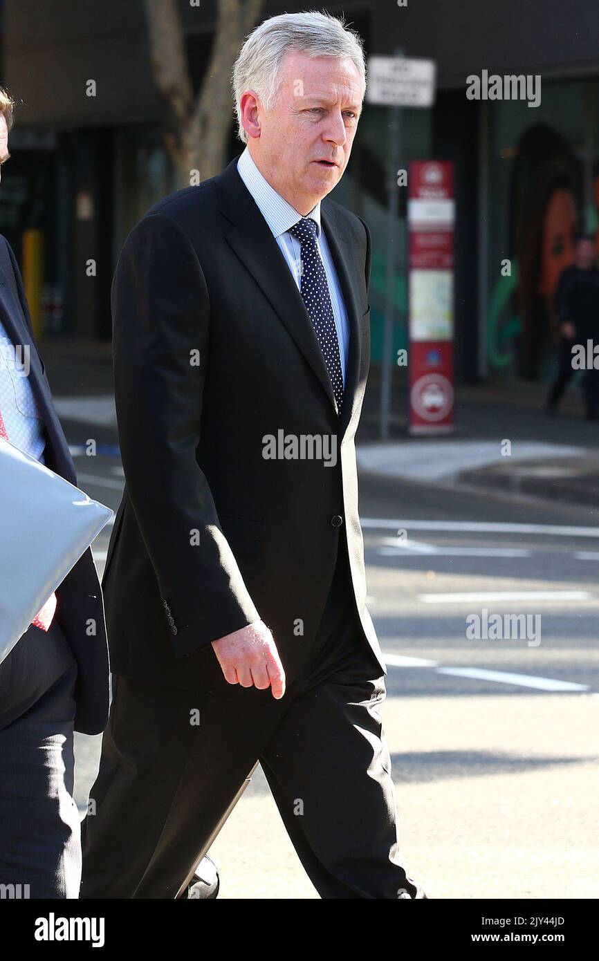 Lawyer for the liquidators, Shane Doyle, arrives to the Supreme Court ...