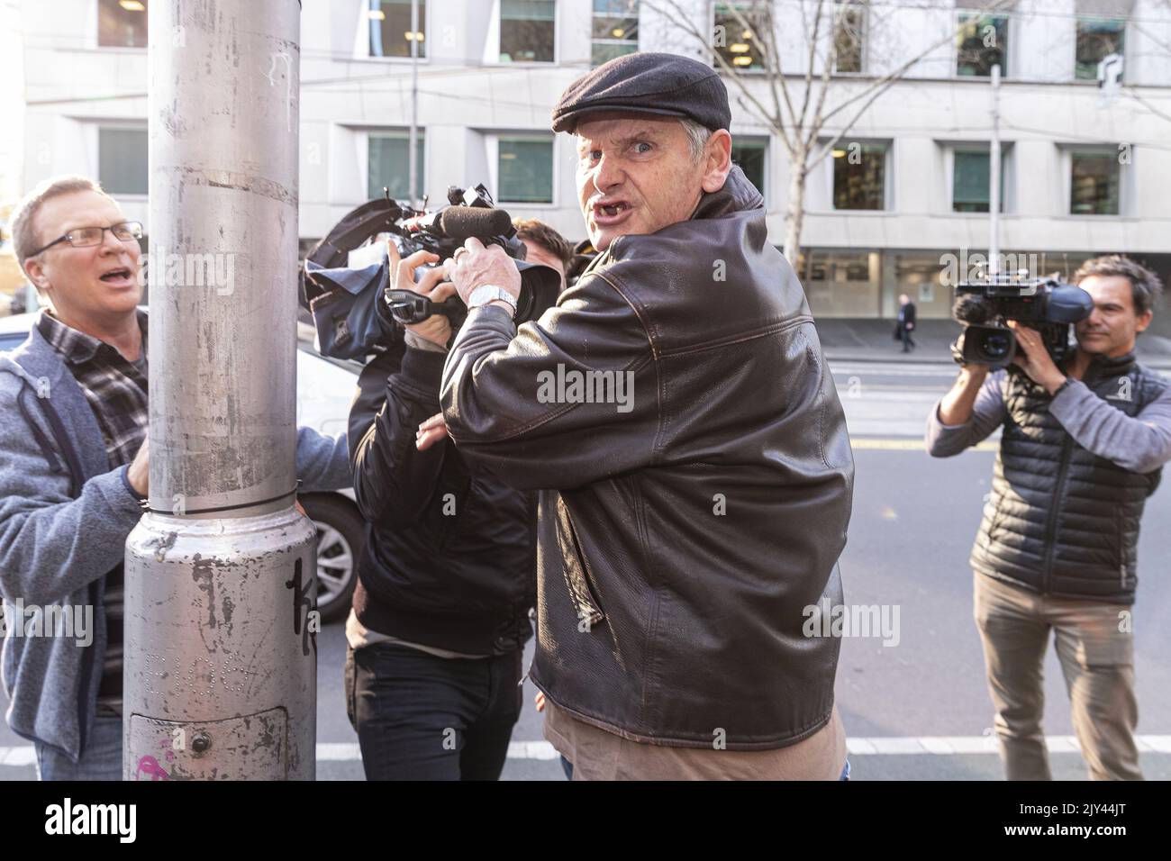 A friend of Jason Lee Ashman?s mother, Rosanna Ashman, grabs the lens ...