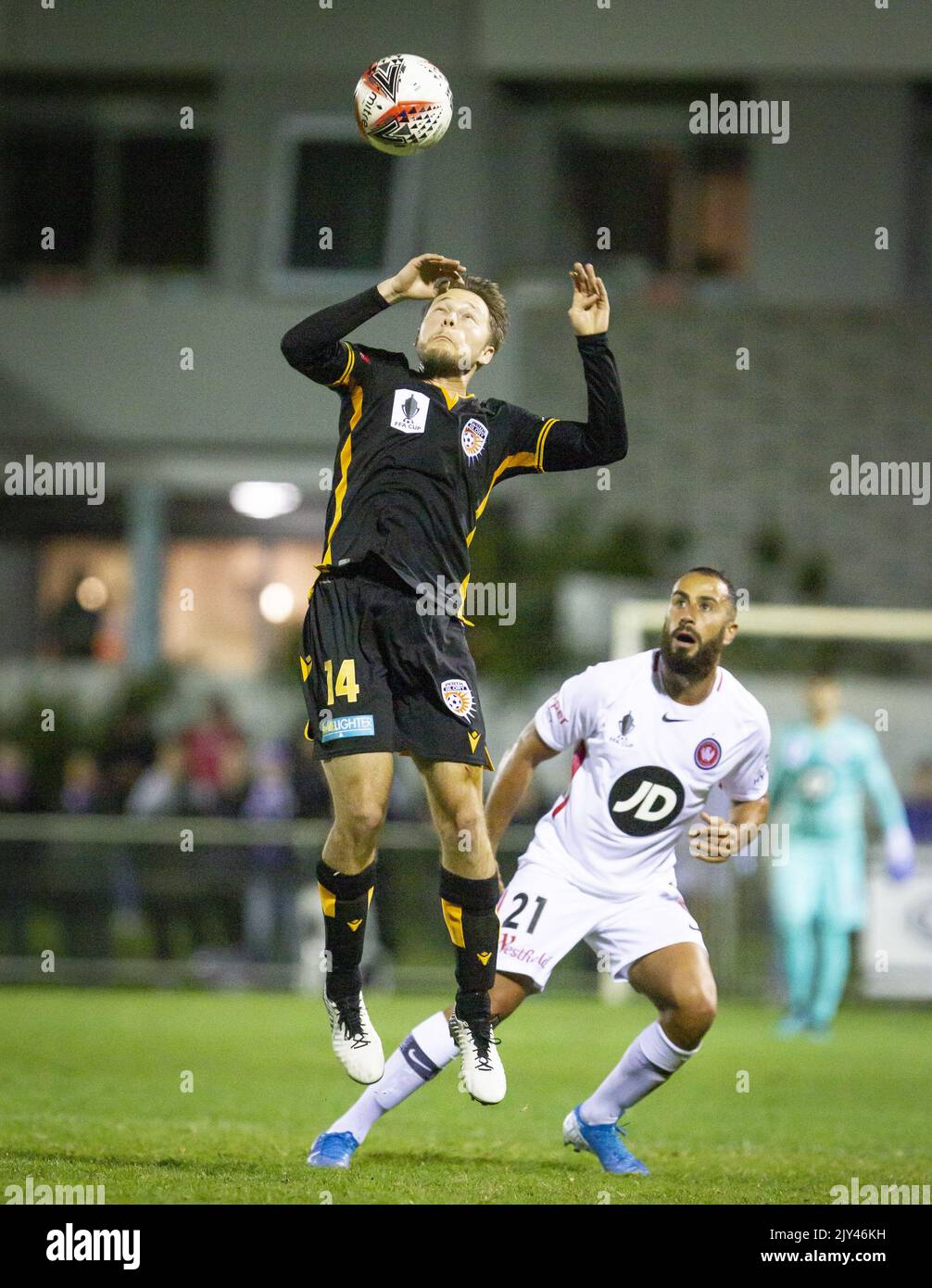 Chris Harold of the Glory during the FFA Cup Round of 32 match between ...