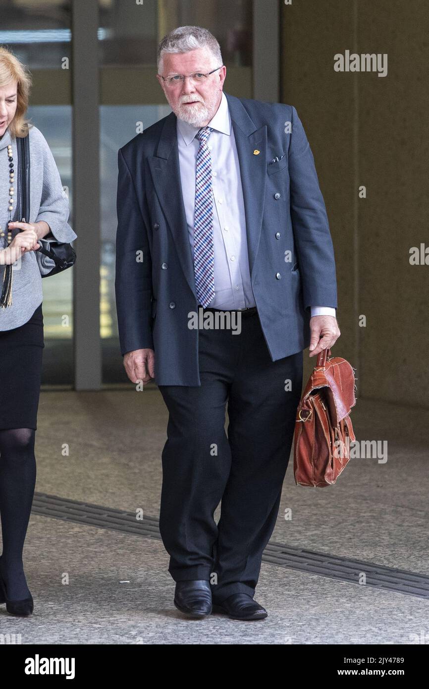 Aged and Disabilty Advocacy Australia CEO Geoff Rowe is seen leaving ...