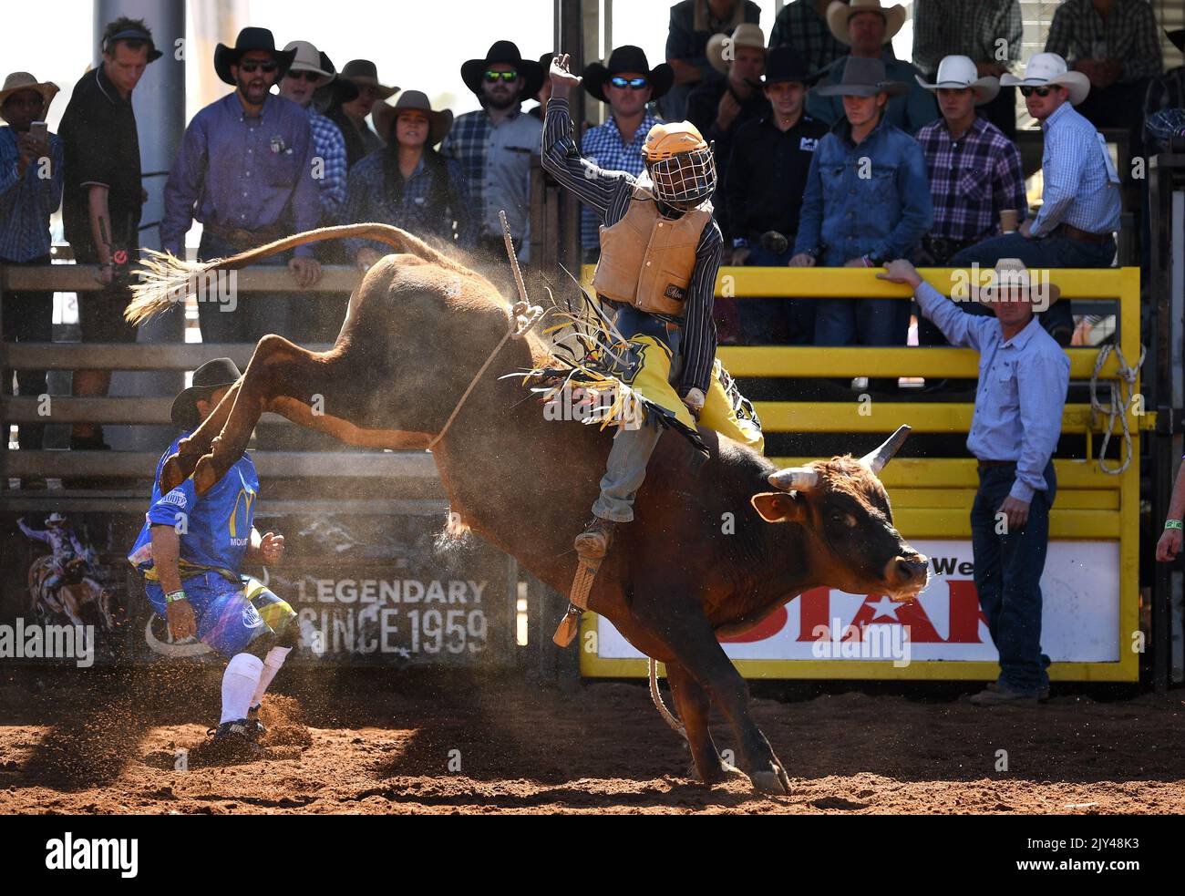 Sixteen year-old Edward Jupiter, a cattle station worker from Doomadgee ...