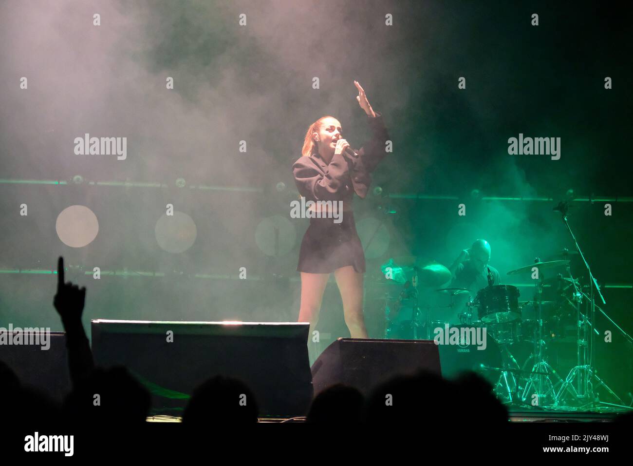 Annalisa during the Italian singer Music Concert ANNALISA - Nuda10Club ...