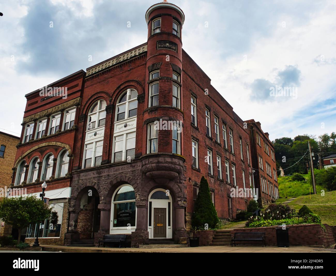 Taylor County historical center in Grafton WV USA Stock Photo - Alamy