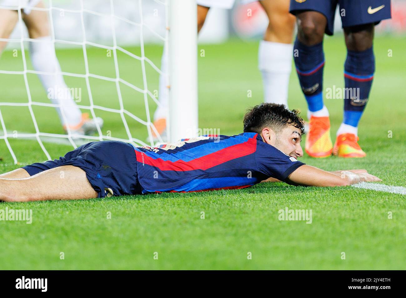 Barcelona, Spain. 7th Sep, 2022. Pedri in action during the Uefa ...