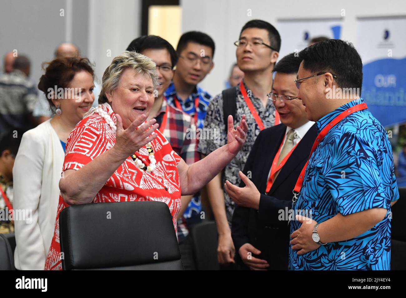UK Minister for Asia and the Pacific Heather Wheeler and China's ...