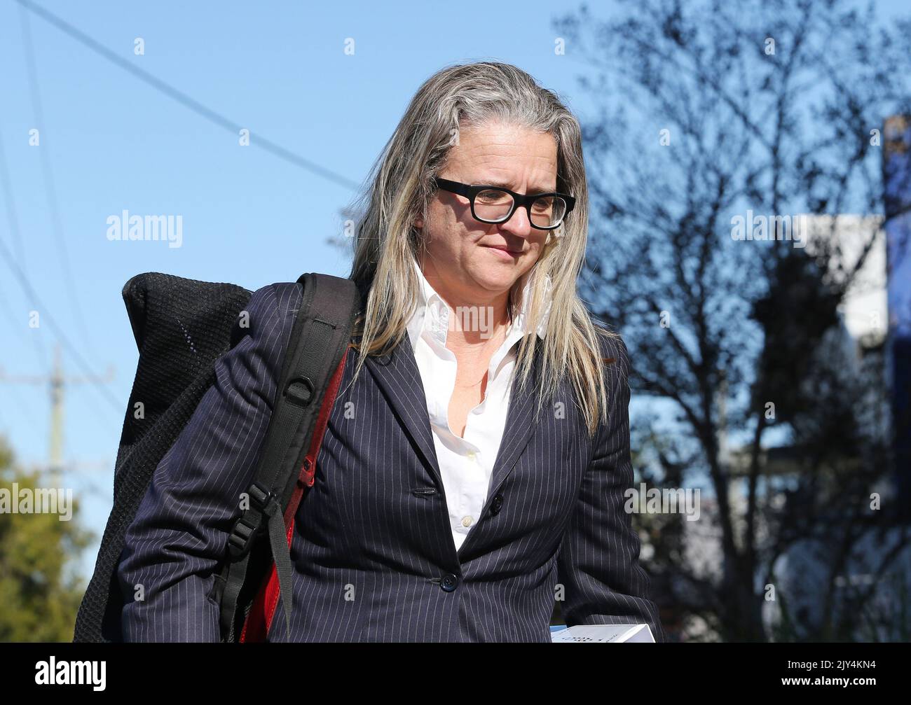 Barrister Michelle Swift arrives to the inquest into the disappearance ...