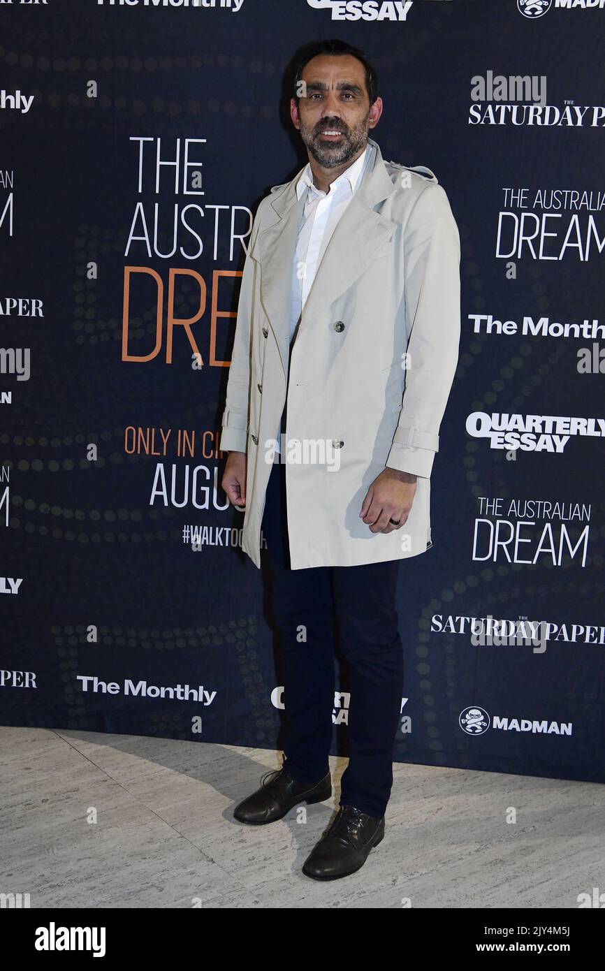Dual AFL Brownlow medallist Adam Goodes is seen during the gala ...