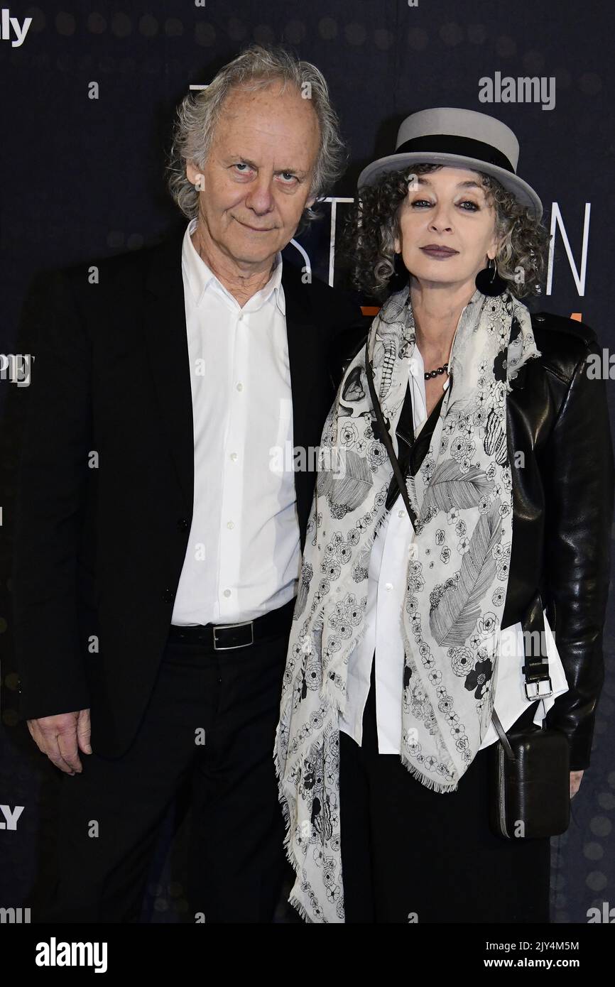 (L-R) Morry Schwartz and Anna Schwartz are seen during the gala ...