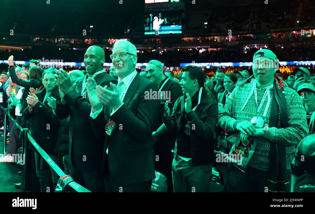 A general view of the crowd during match 1 of the Pre-FIBA World Cup ...