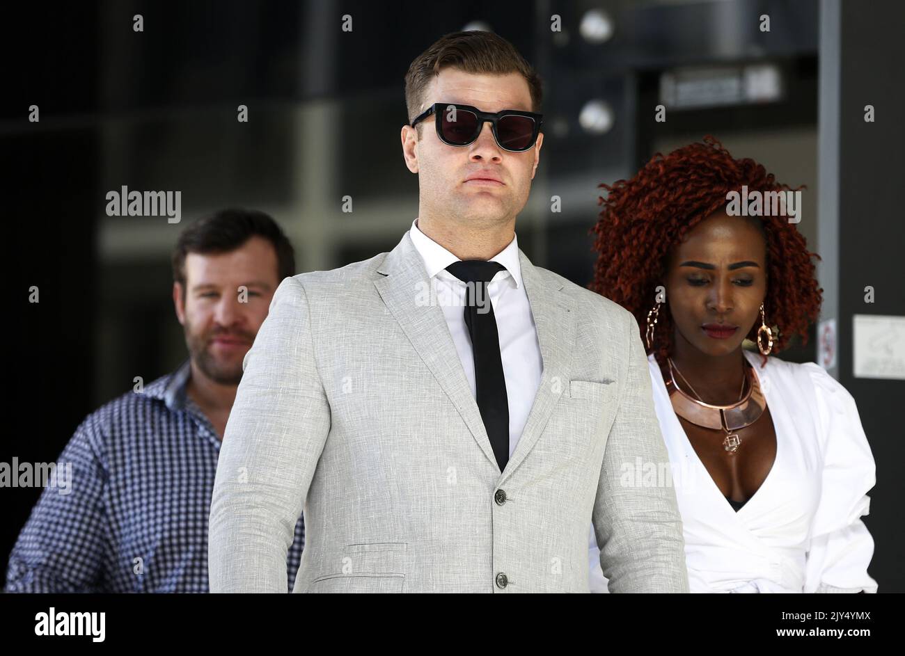 Dane Marsden Cordner leaves Newcastle Local Court in Newcastle, Monday ...