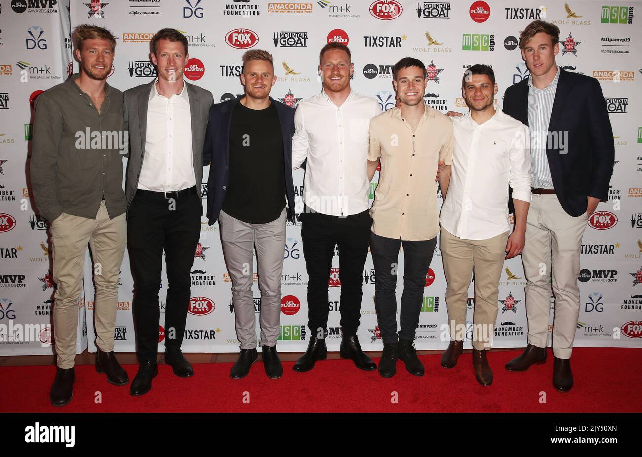 Nathan Broad, Dylan Grimes, Brandon Ellis, Nick Vlastuin, Jayden Short ...