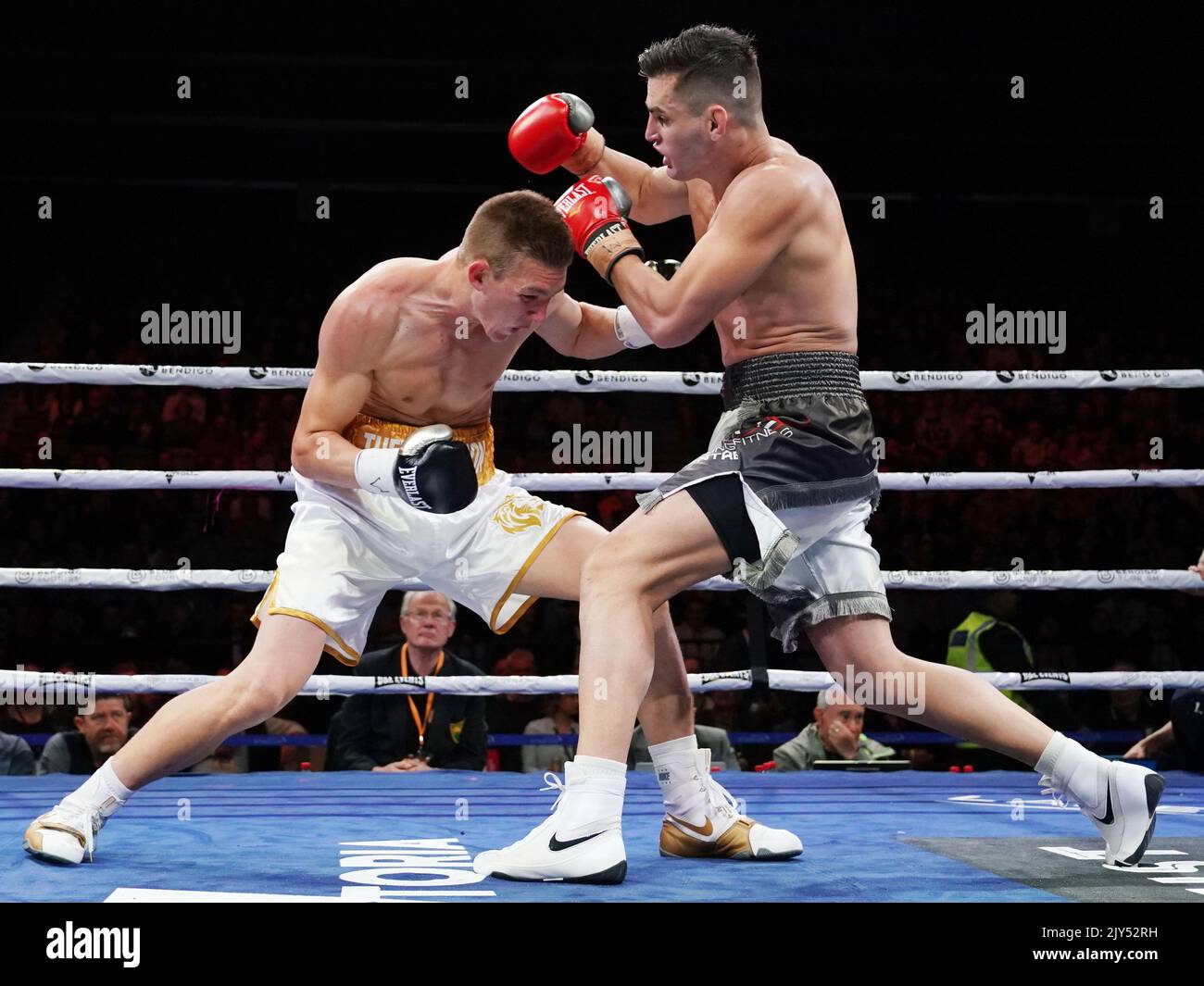 Issac Hardman and Mitchell Whitelaw compete during the 'Battle of ...