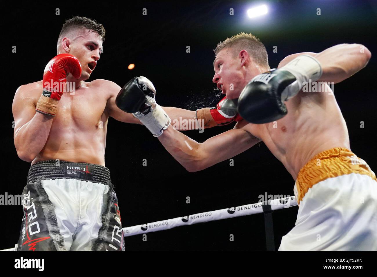 Issac Hardman and Mitchell Whitelaw compete during the 'Battle of ...