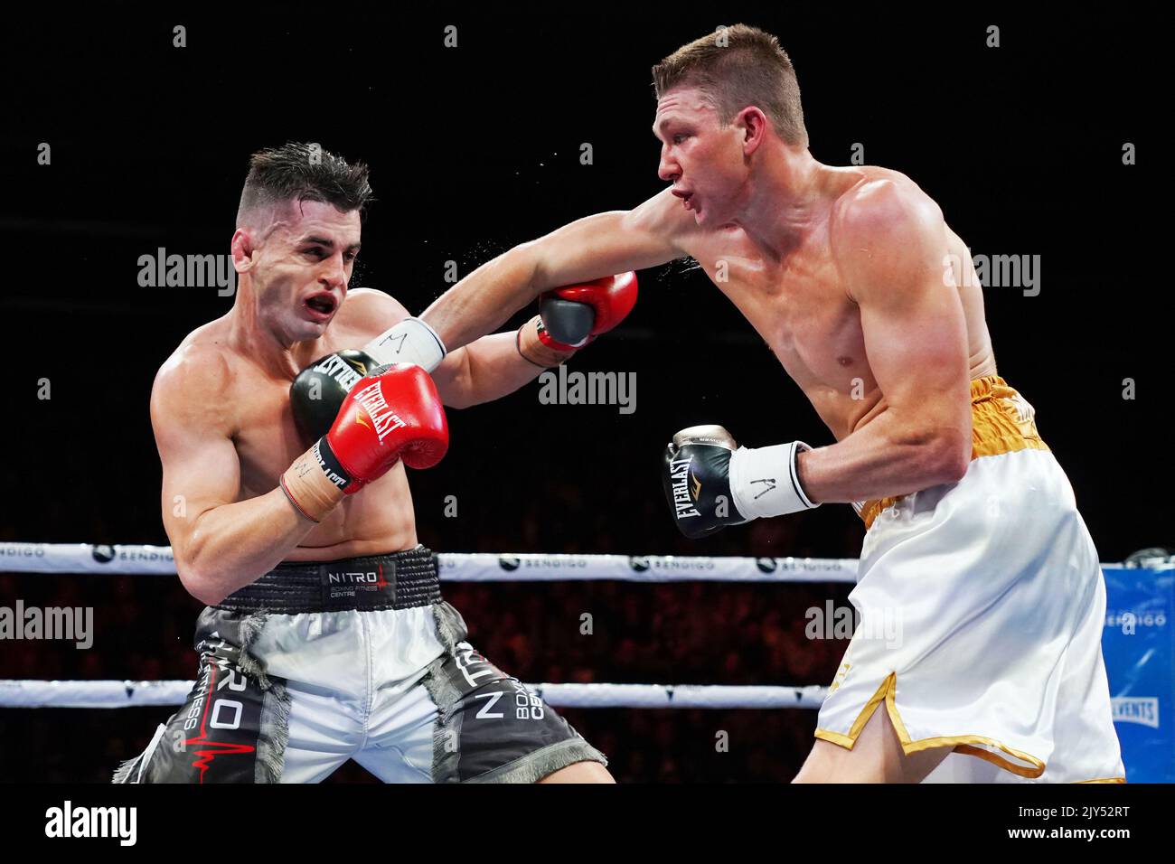 Issac Hardman and Mitchell Whitelaw compete during the 'Battle of ...