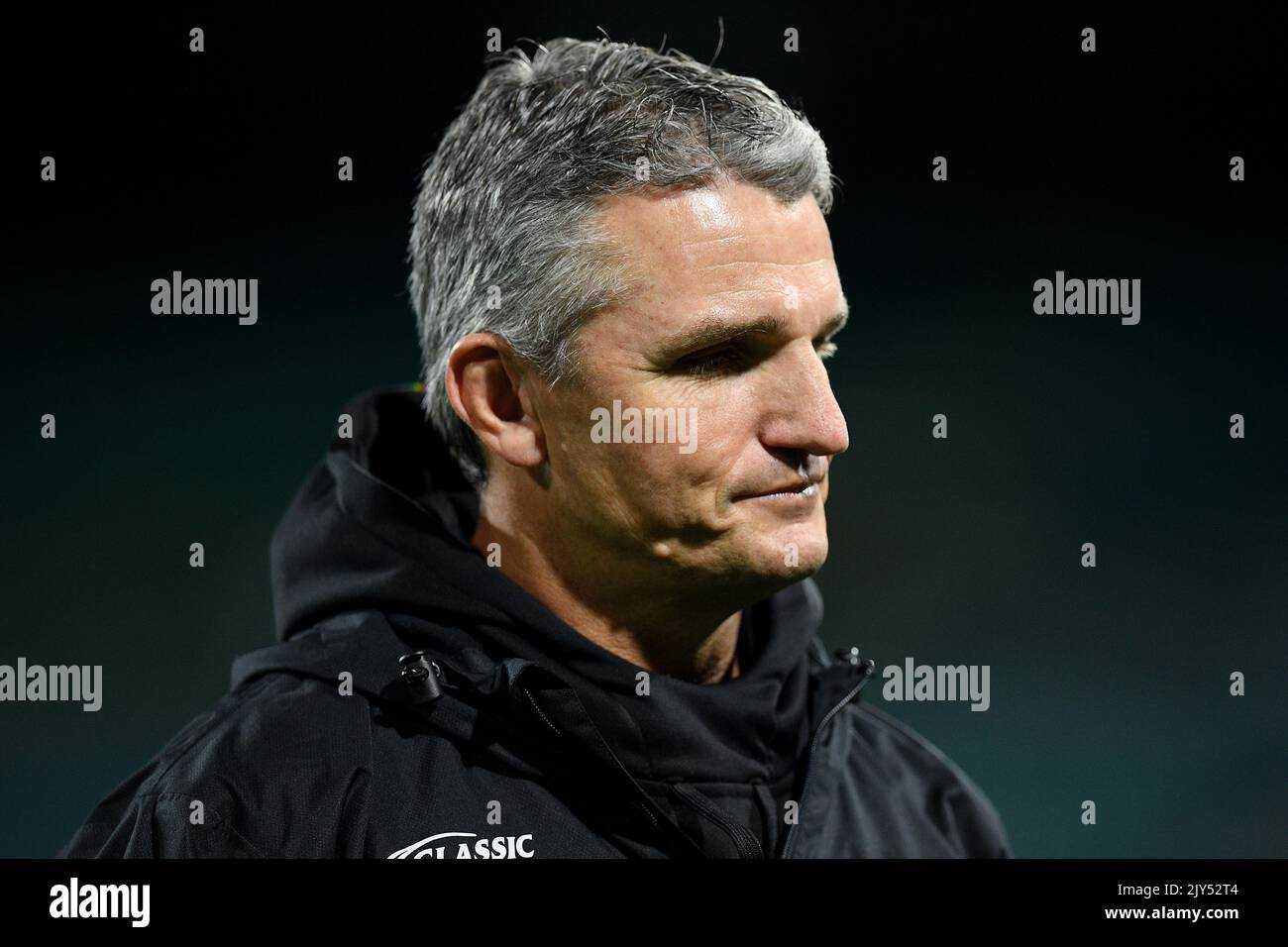 Panthers coach Ivan Cleary looks on following his team's loss to the ...