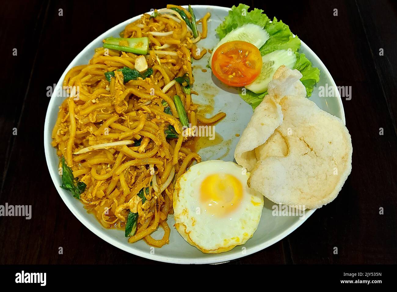 Fried Noodle, Mie Goreng, Traditional Food of Indonesia, Jakarta ...