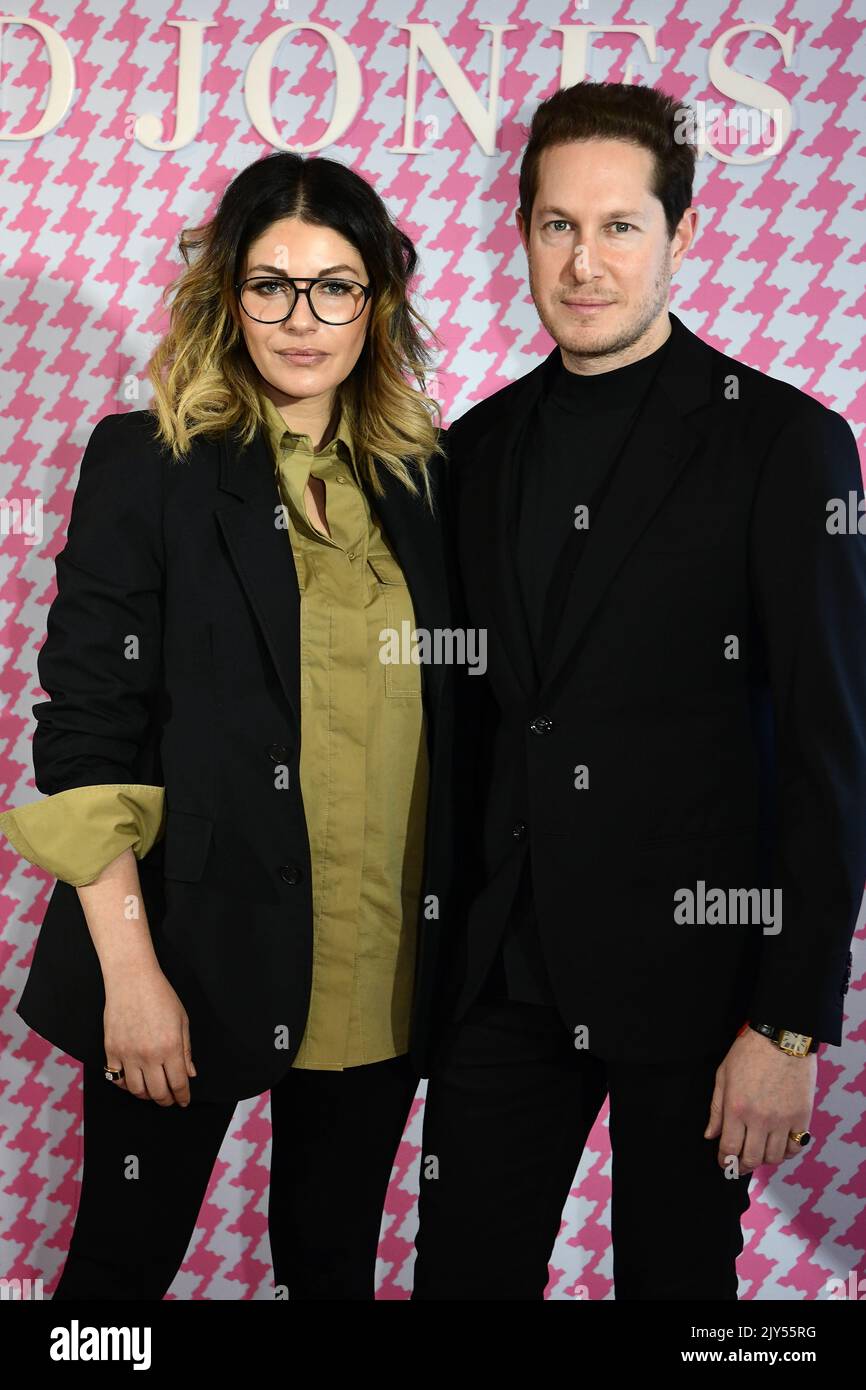 Designers Camilla Freeman Topper and Marc Freeman pose for a photograph ...