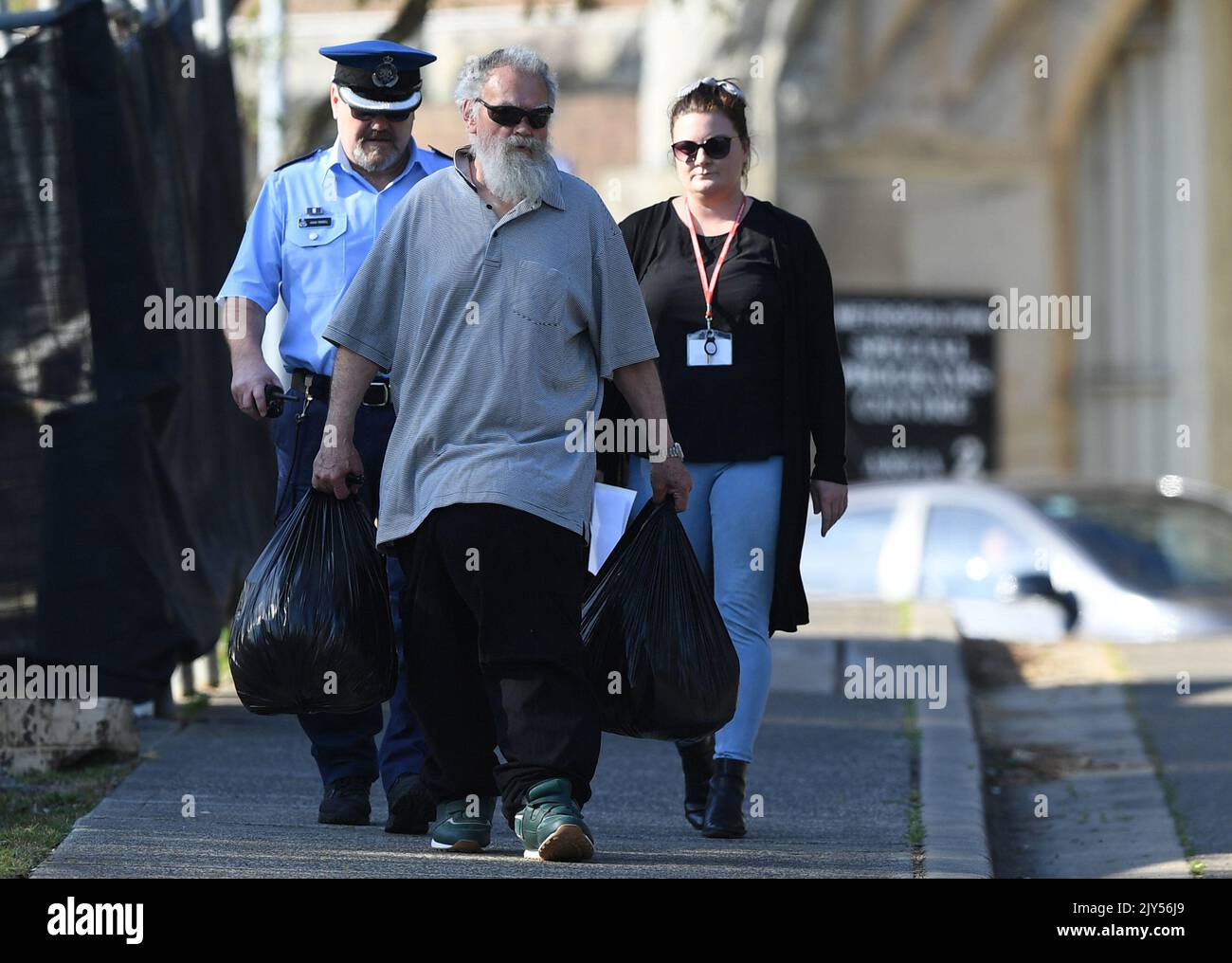 Michael Guider seen during his release from Long Bay Correctional ...