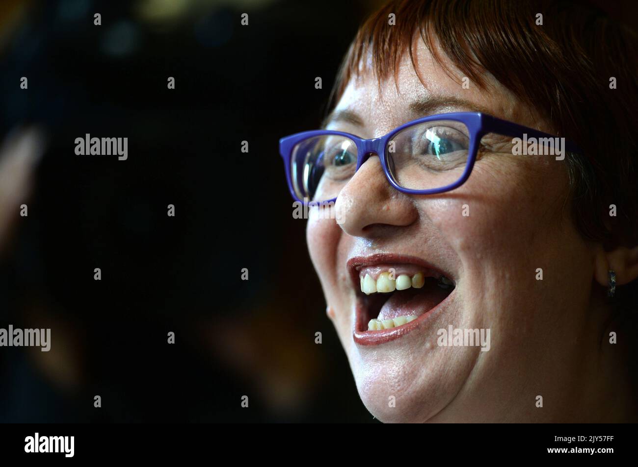 Jeni Haynes leaves the Downing Centre District Court in Sydney, Friday ...