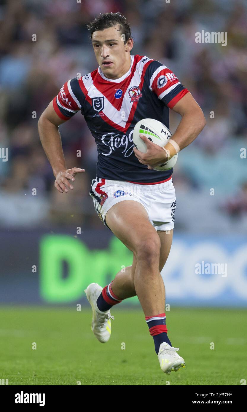 Billy Smith of the Roosters during the Round 25 NRL match between the ...
