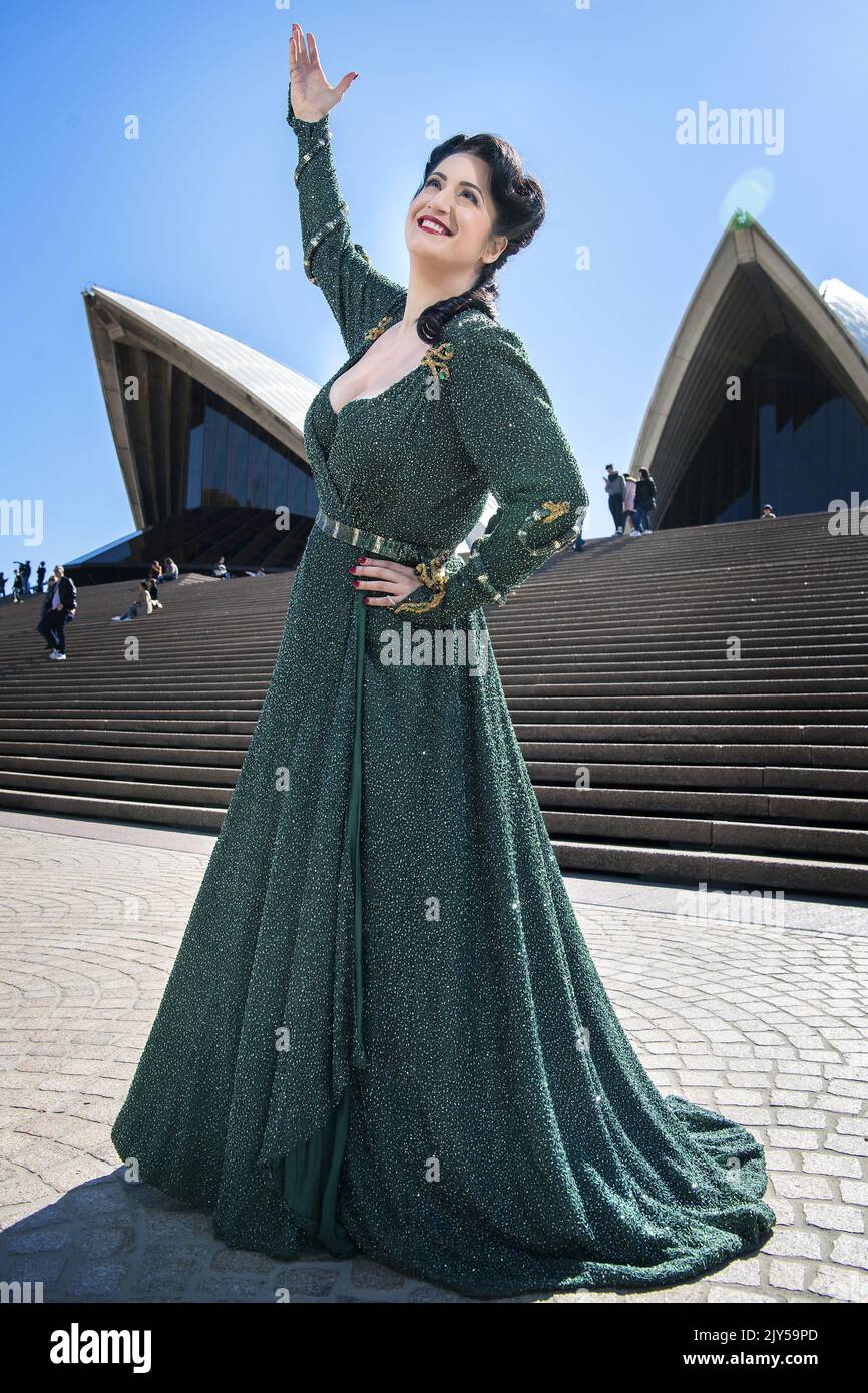 **FILE** Opera singer Natalie Aroyan poses for a photograph ahead of ...