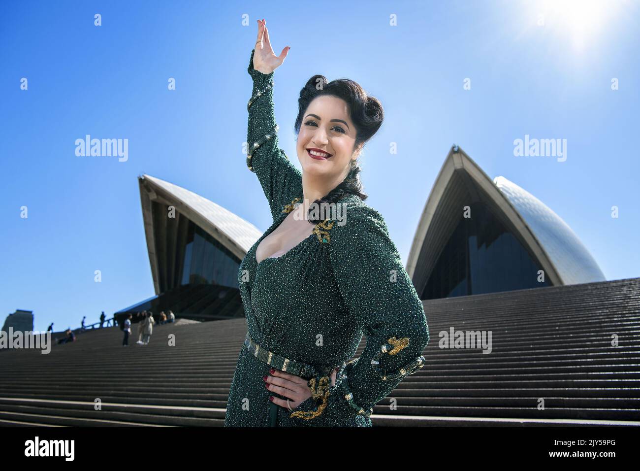 **FILE** Opera singer Natalie Aroyan poses for a photograph ahead of ...