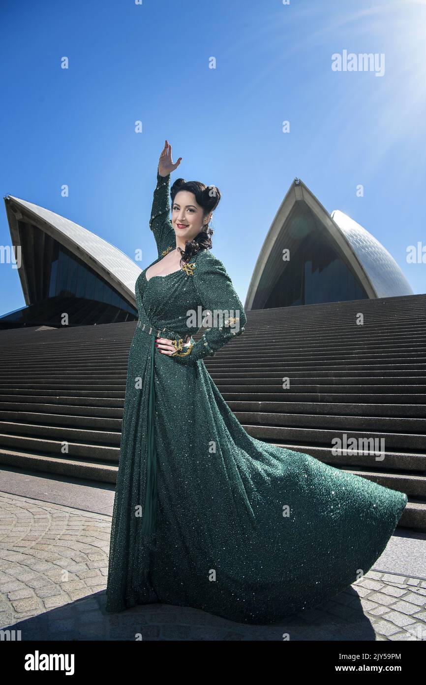 **FILE** Opera singer Natalie Aroyan poses for a photograph ahead of ...