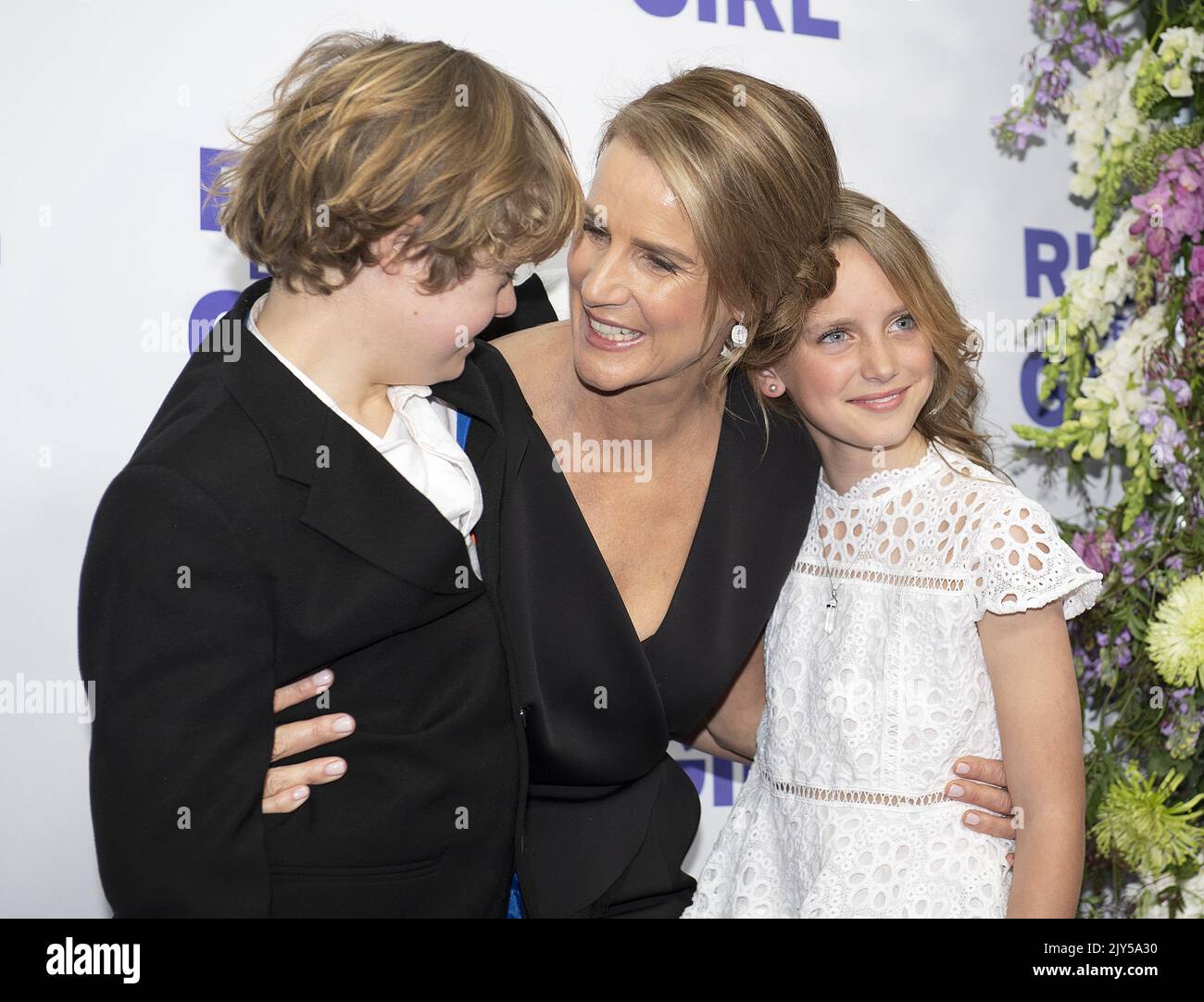 Gryfffin Morrison (young Stevie), Director Rachel Griffith and Summer ...