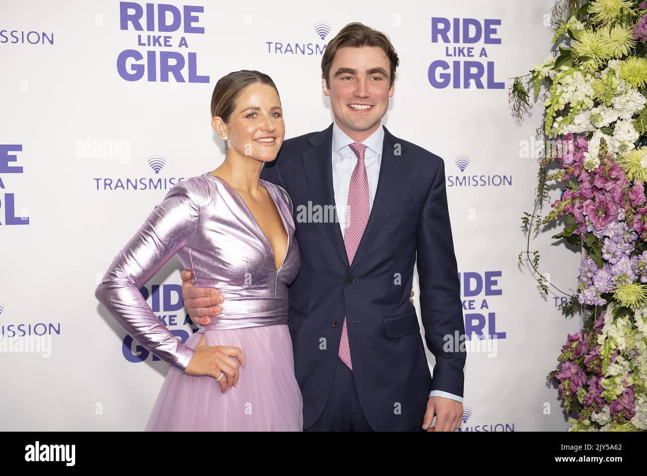 Michelle Payne and David Eustace during the world premiere of 'Ride ...