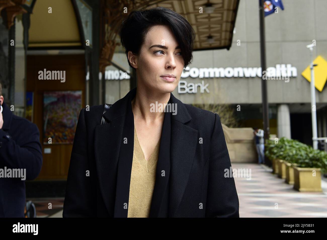 Sarah Budge leaves Downing Centre District Court, Sydney, Tuesday ...