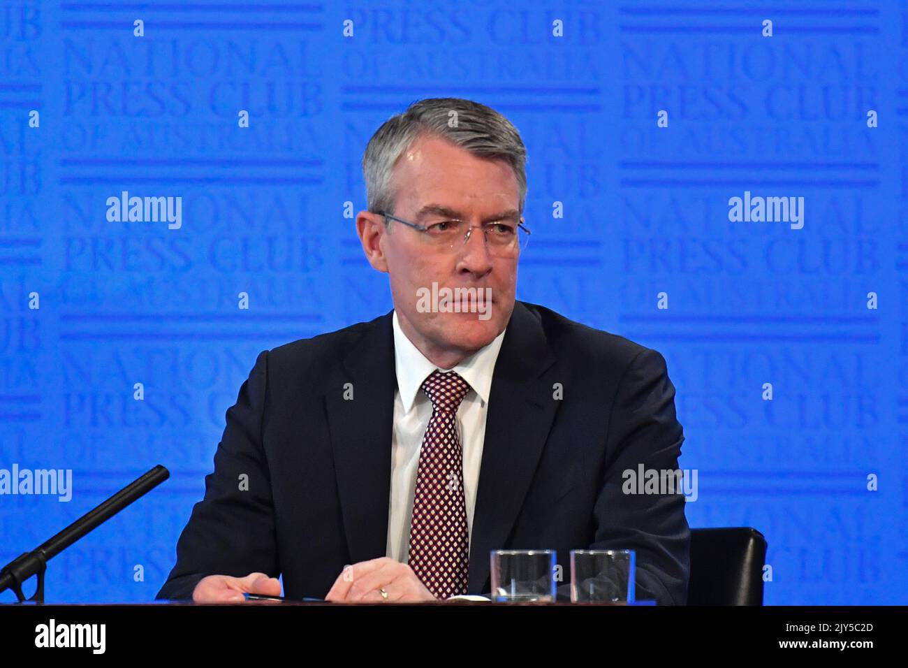 Shadow Attorney-General Mark Dreyfus at the National Press Club in ...
