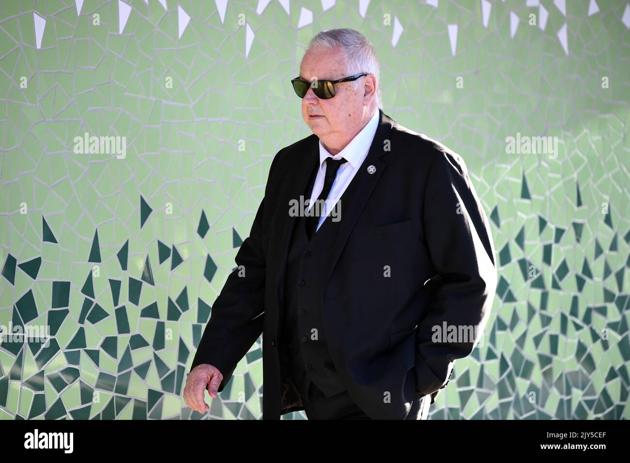 Mike Hammond leaves the Lidcombe Coroners Court in Sydney, Wednesday ...