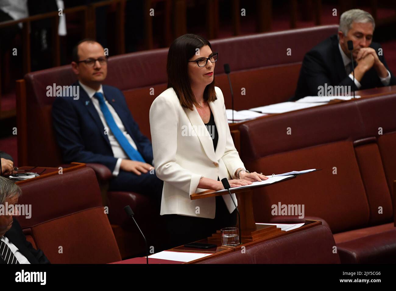 Labor Senator Marielle Smith makes her first speech in the Senate ...