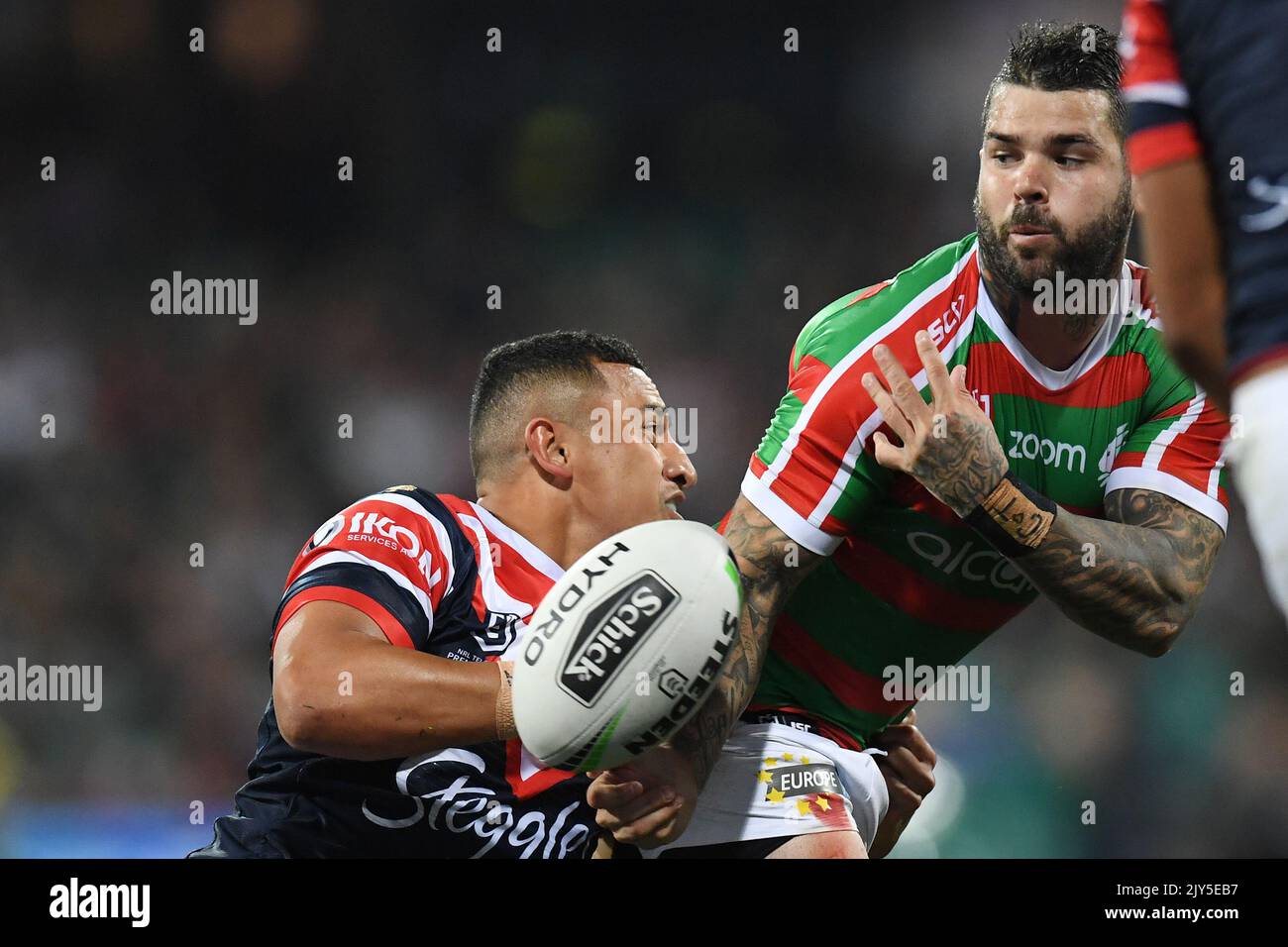 Adam Reynolds of the Rabbitohs during the NRL First Qualifying Final ...