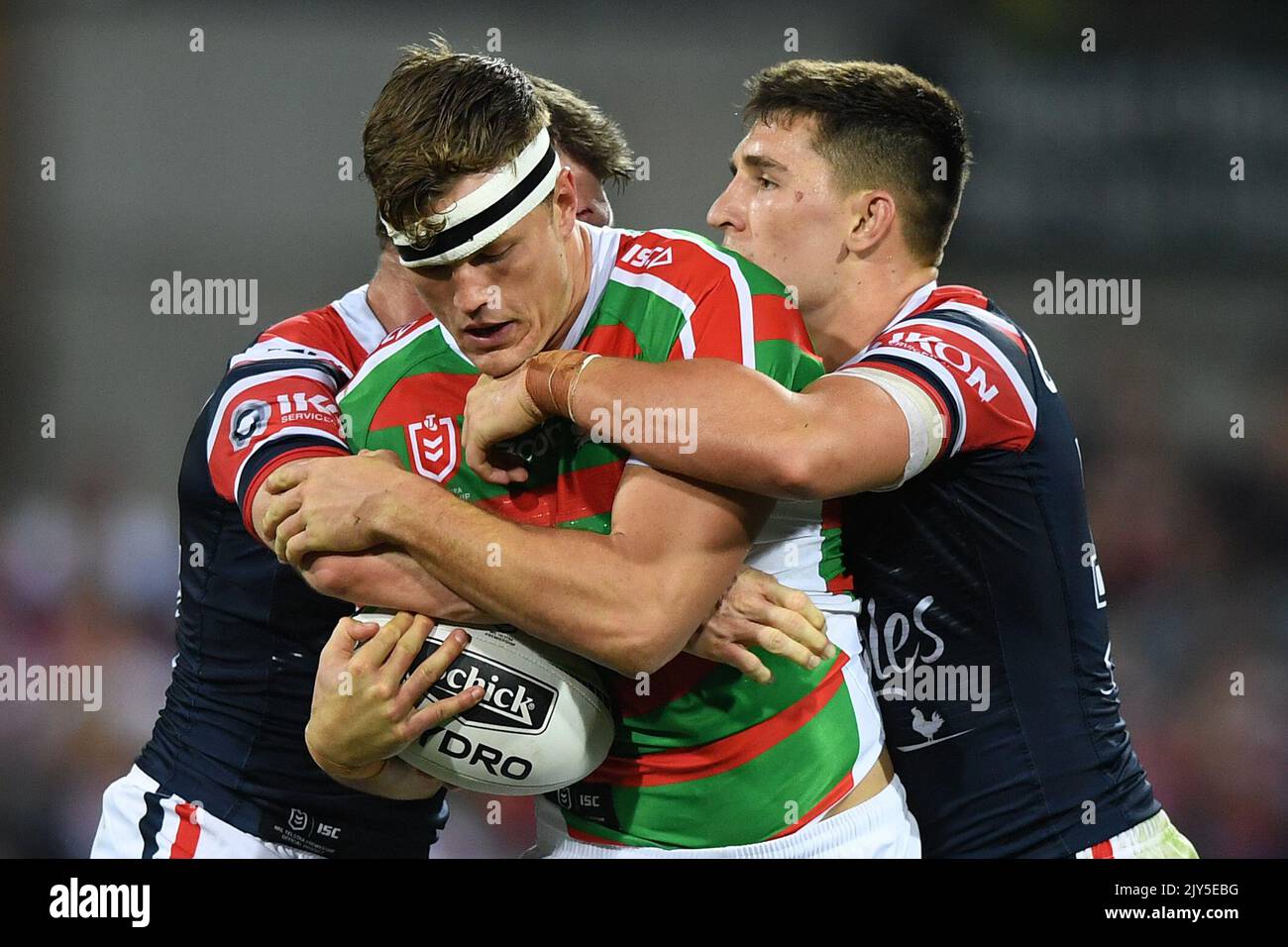 Liam Knight of the Rabbitohs during the NRL First Qualifying Final ...