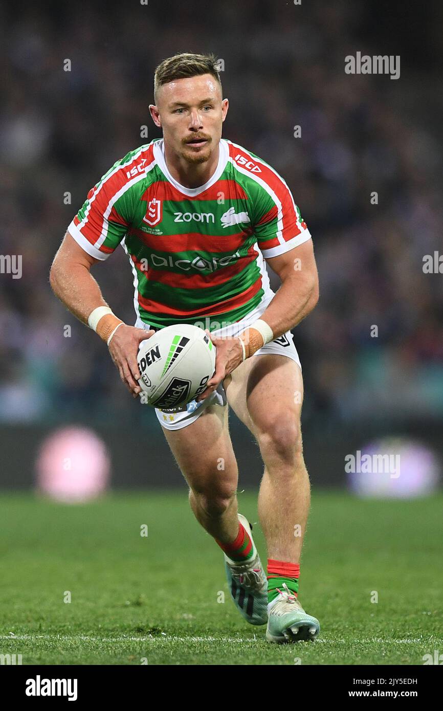 Damien Cook of the Rabbitohs during the NRL First Qualifying Final ...