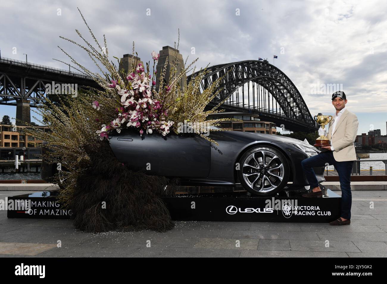 Lexus Ambassador Corey Brown, jockey and 2 time Melbourne Cup Winner ...