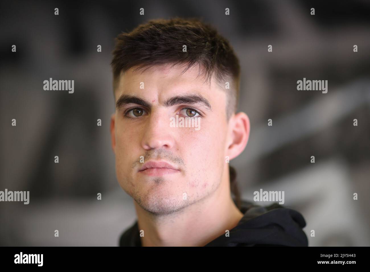 Brayden Maynard poses for a portrait during a Collingwood Magpies AFL ...