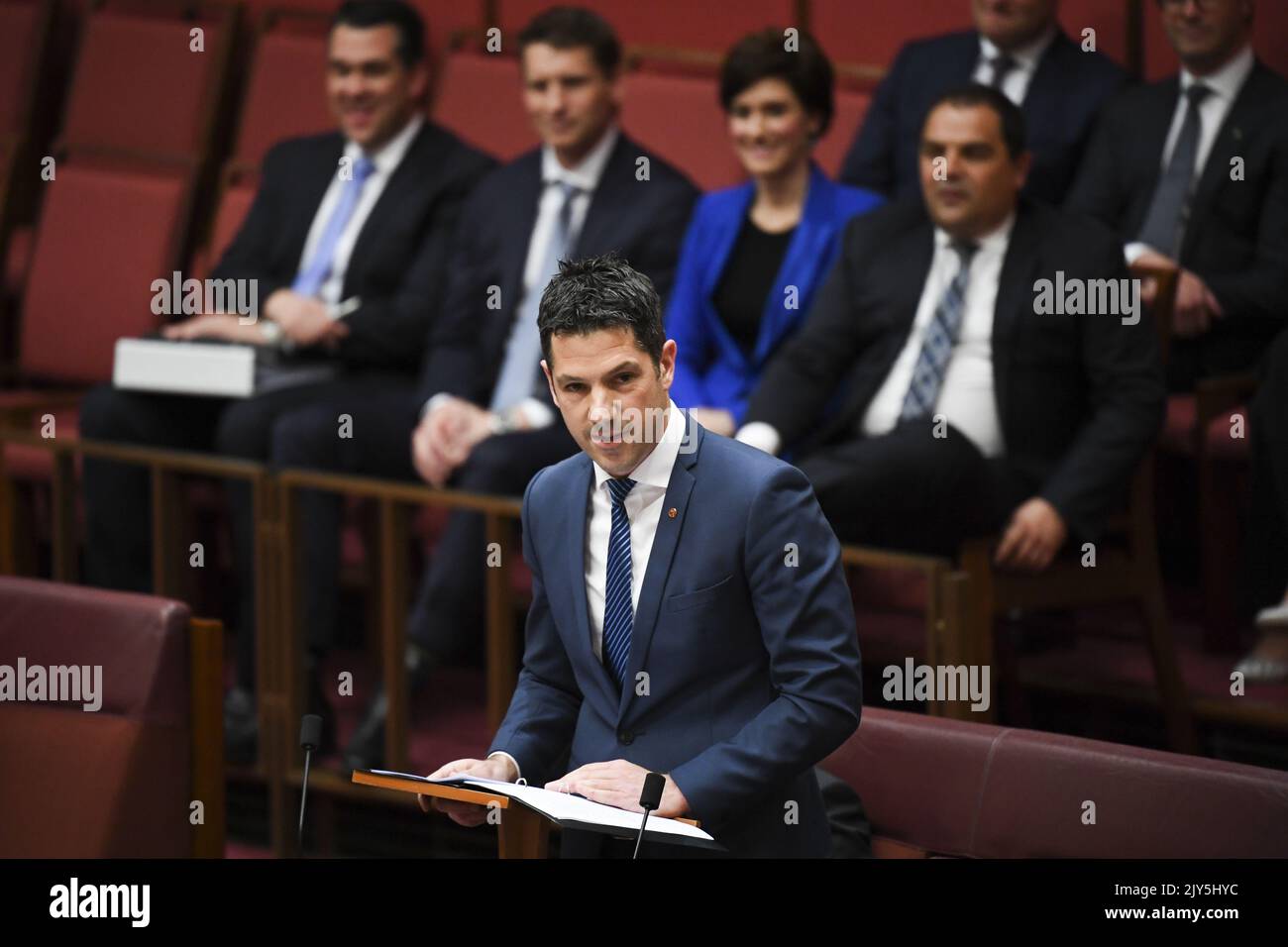 Liberal Senator for South Australia Alex Antic delivers his first ...