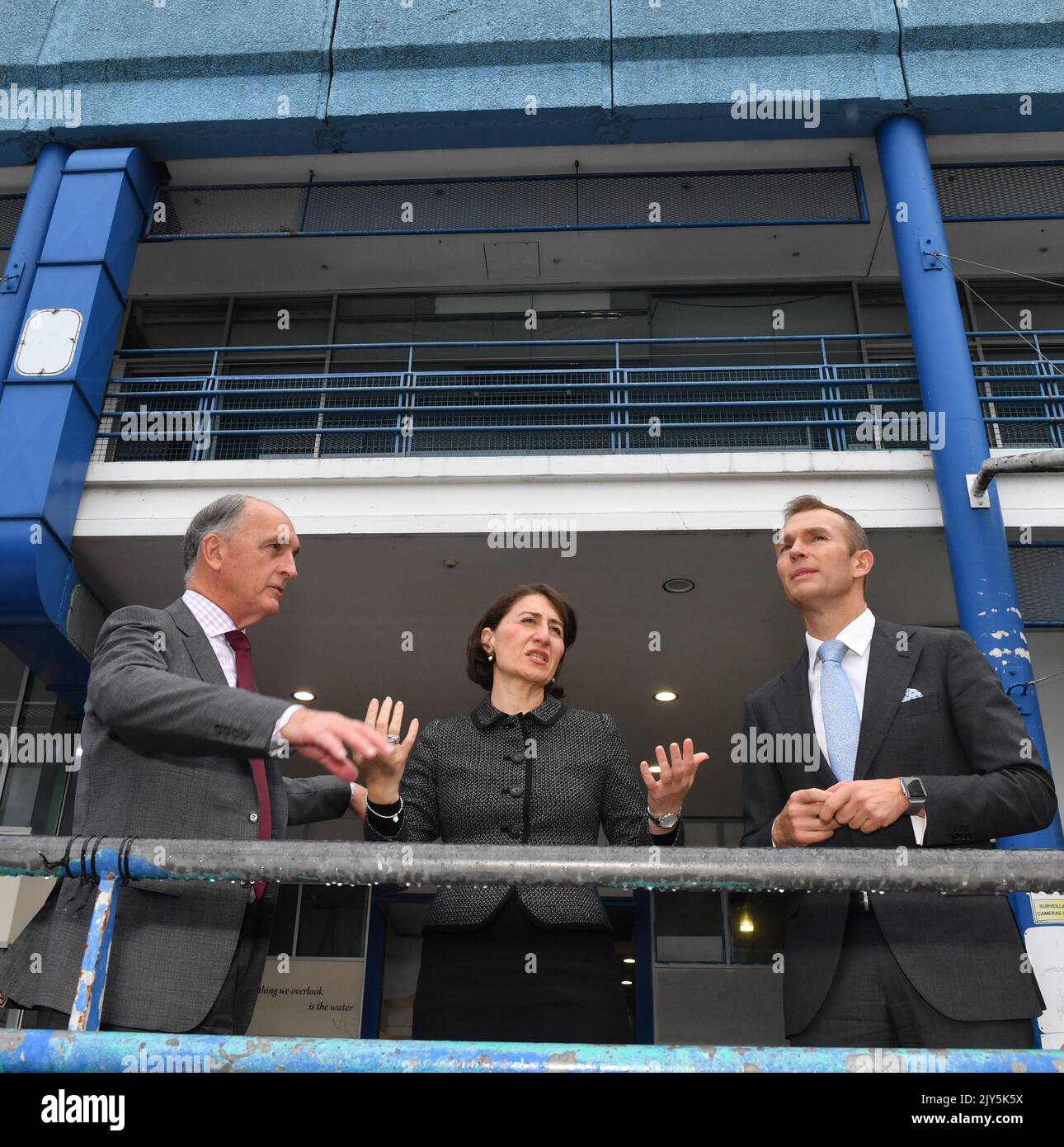 NSW Premier Gladys Berejiklian and Planning and Public Spaces Minister ...