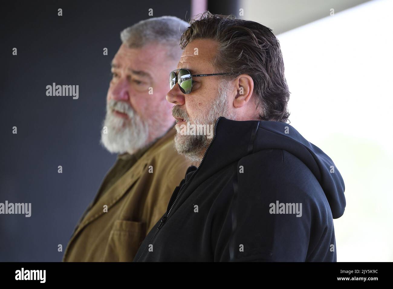 Club co-owner Russell Crowe and General Manager of Football Shane ...