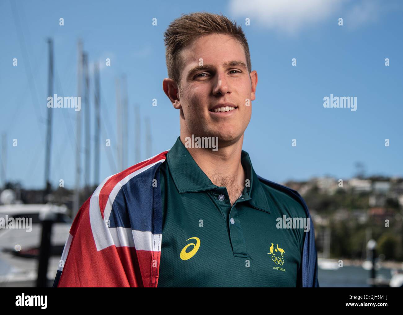Matthew Wearn poses for a portrait at Middle Harbour Yacht Club in ...