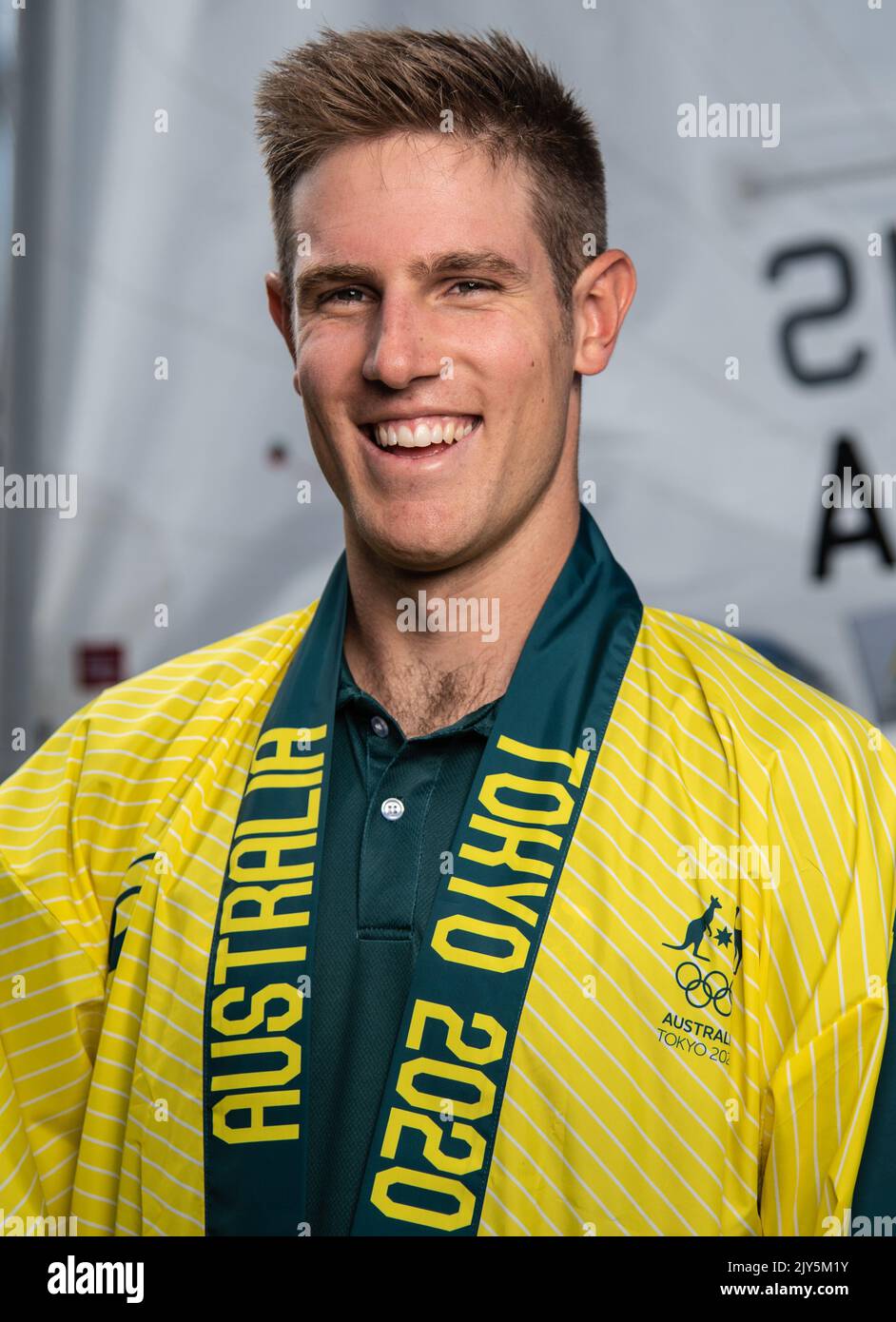 Matthew Wearn poses for a portrait at Middle Harbour Yacht Club in ...