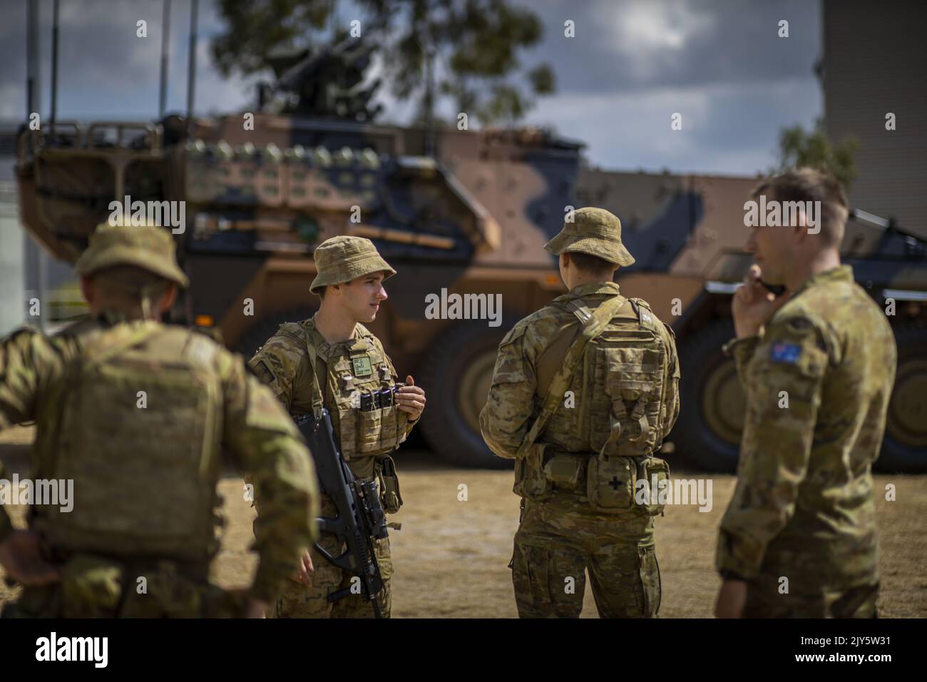 The Launch of the new Combat Reconnaissance Vehicles Boxer Vehicle Land ...