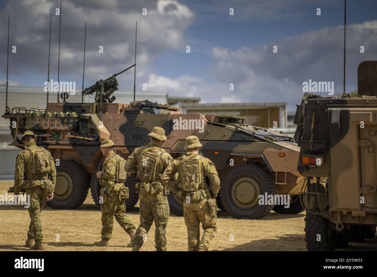 Launch of the new Combat Reconnaissance Vehicles Boxer Vehicle Land 400 ...