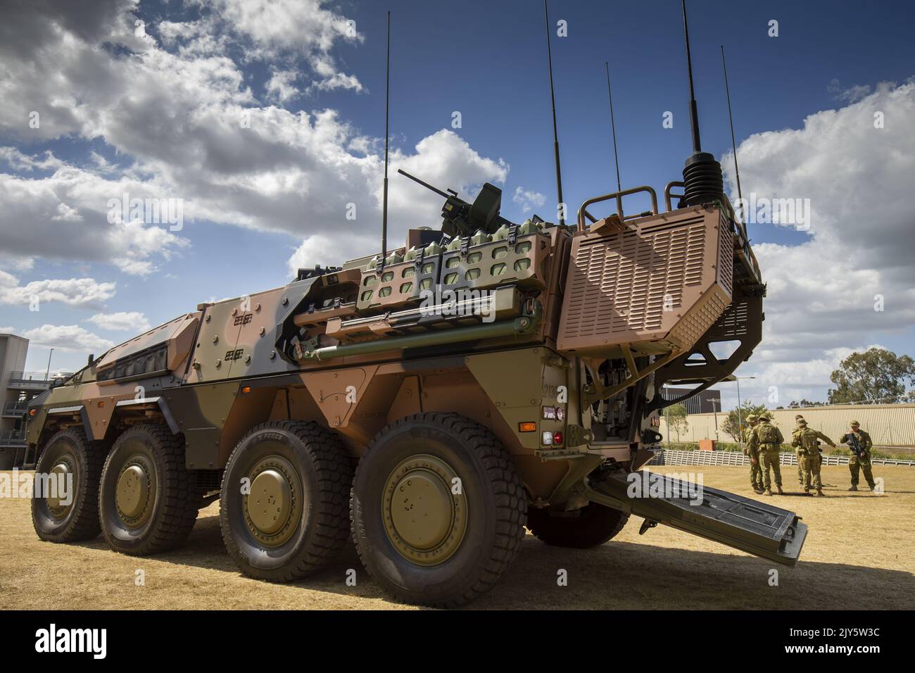 The Launch of the new Combat Reconnaissance Vehicles Boxer Vehicle Land ...