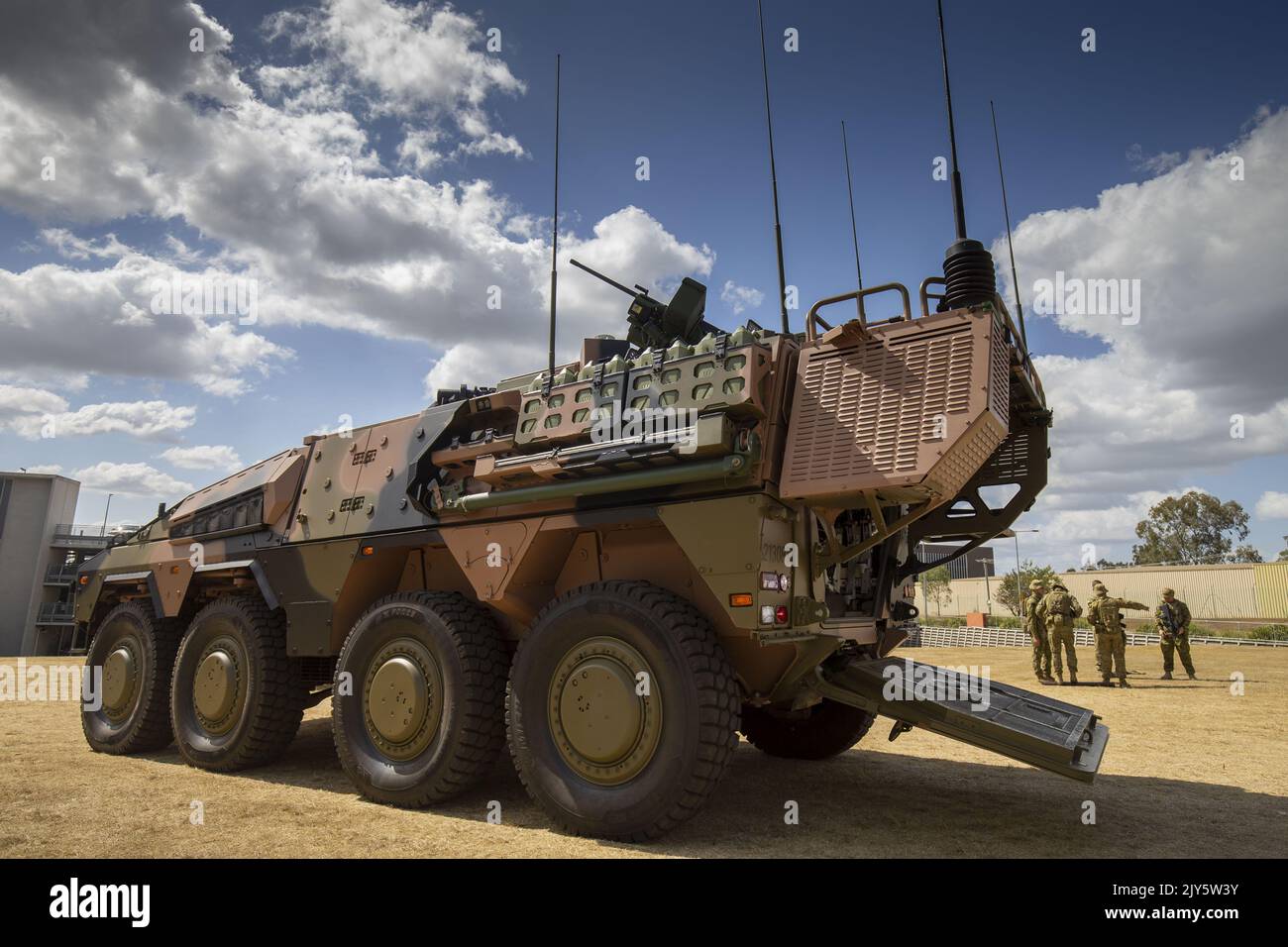 The Launch of the new Combat Reconnaissance Vehicles Boxer Vehicle Land ...
