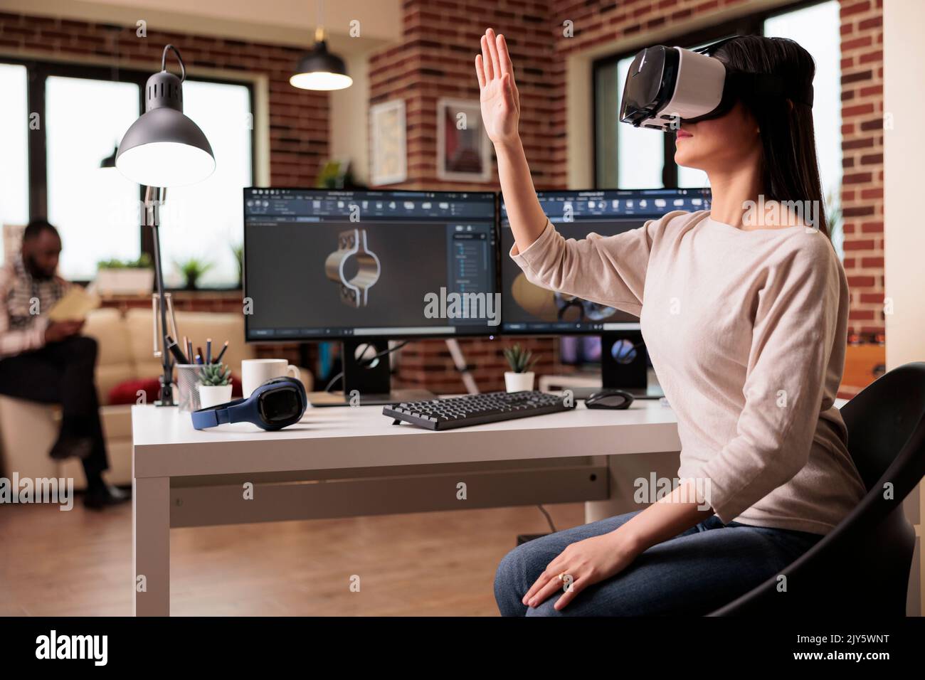 Virtual reality engine hi-res stock photography and images - Alamy