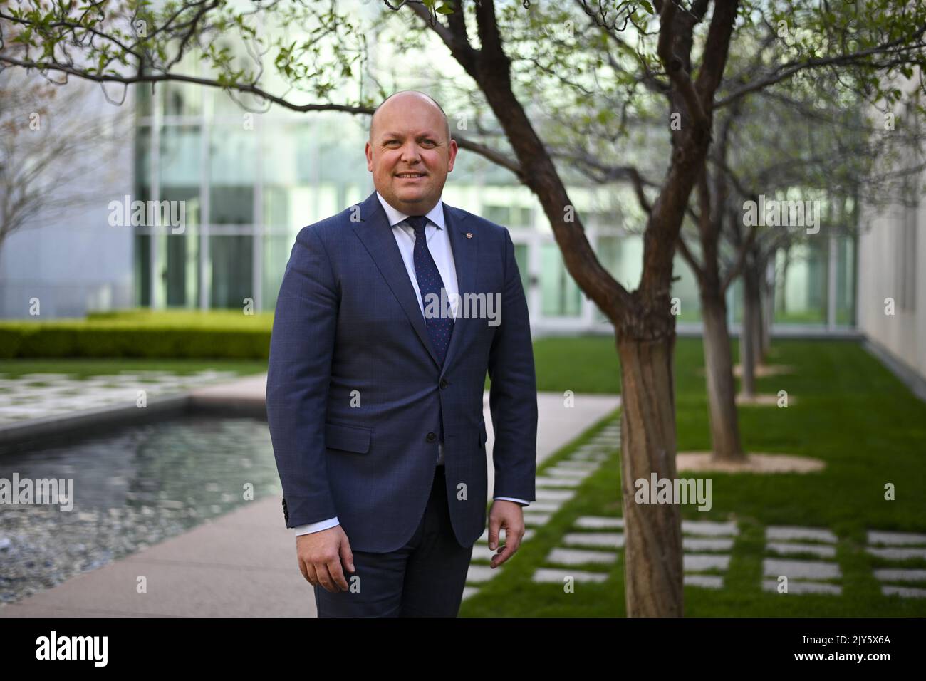 ***FILE*** West Australian Senator Matt O'Sullivan poses for a ...