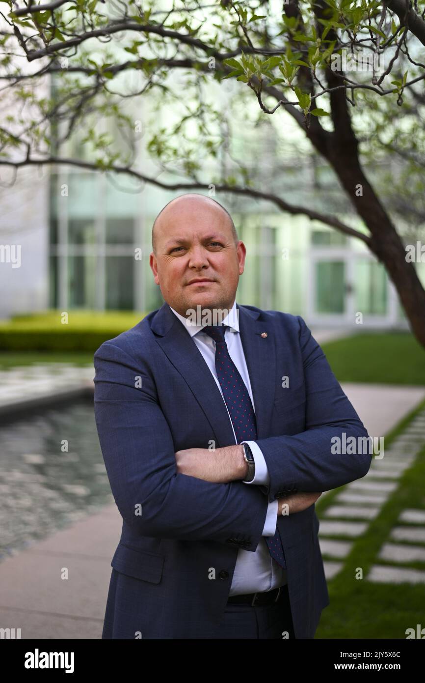 ***FILE*** West Australian Senator Matt O'Sullivan poses for a ...